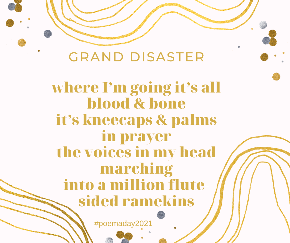 Poem 104 – Grand disaster & Thimbles Updates – VANESSA SHIELDS