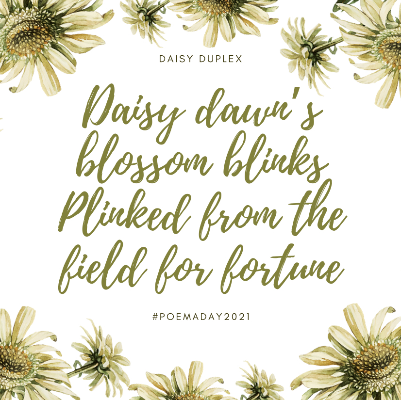 Poem 110 – Daisy Duplex – VANESSA SHIELDS