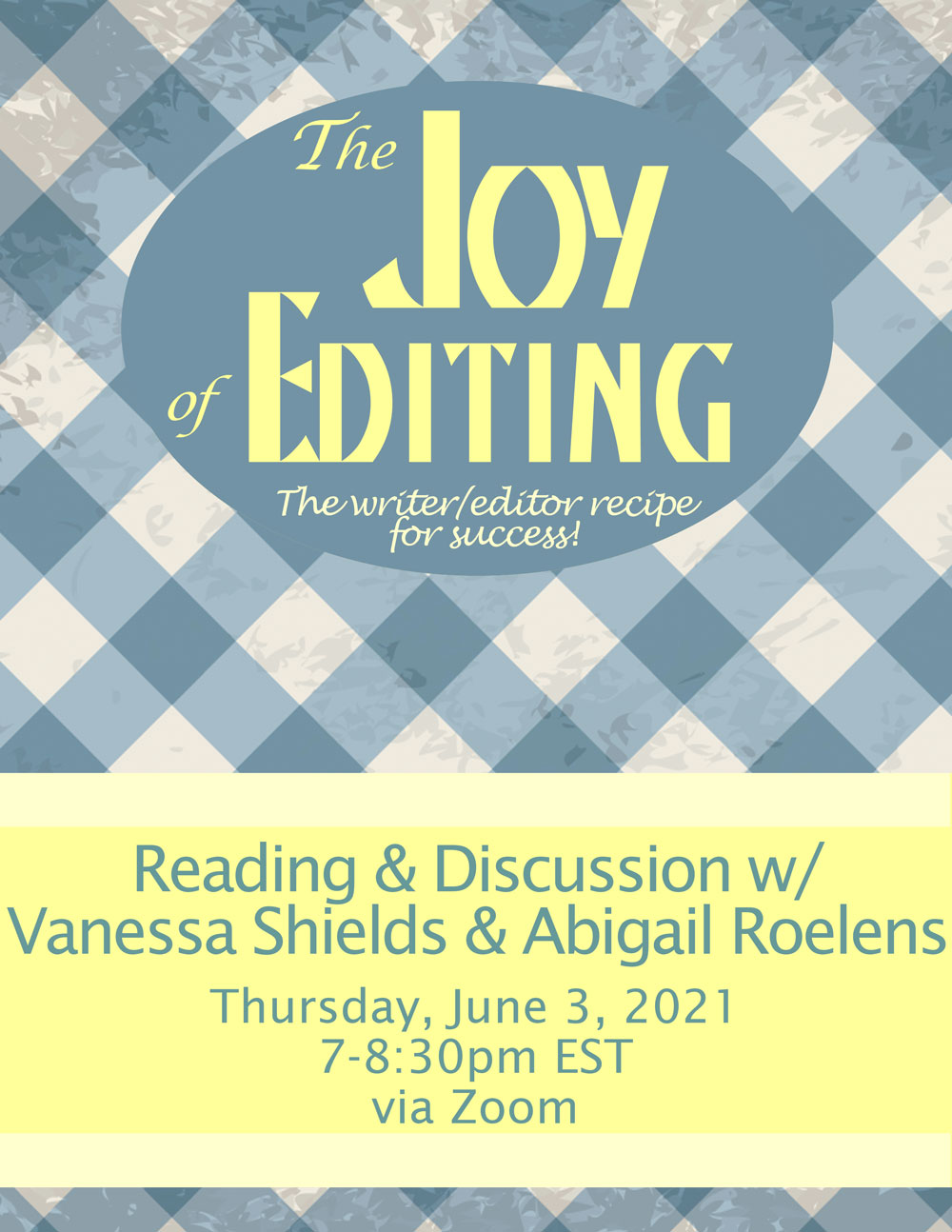 Poem 152 – Whole & The Joy of Editing – This Thursday! – VANESSA SHIELDS