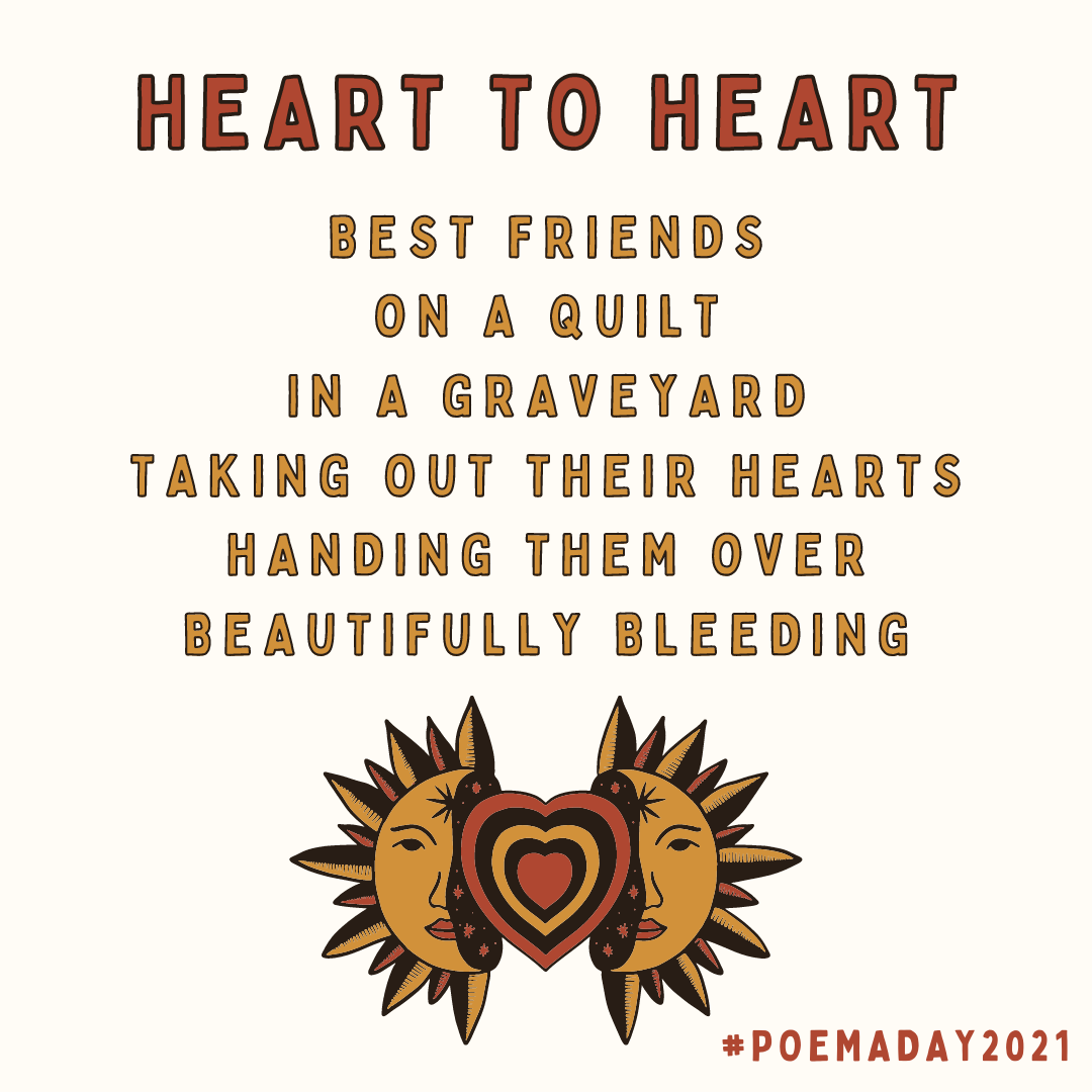 Poem 142 – Heart to Heart & Date Change – VANESSA SHIELDS