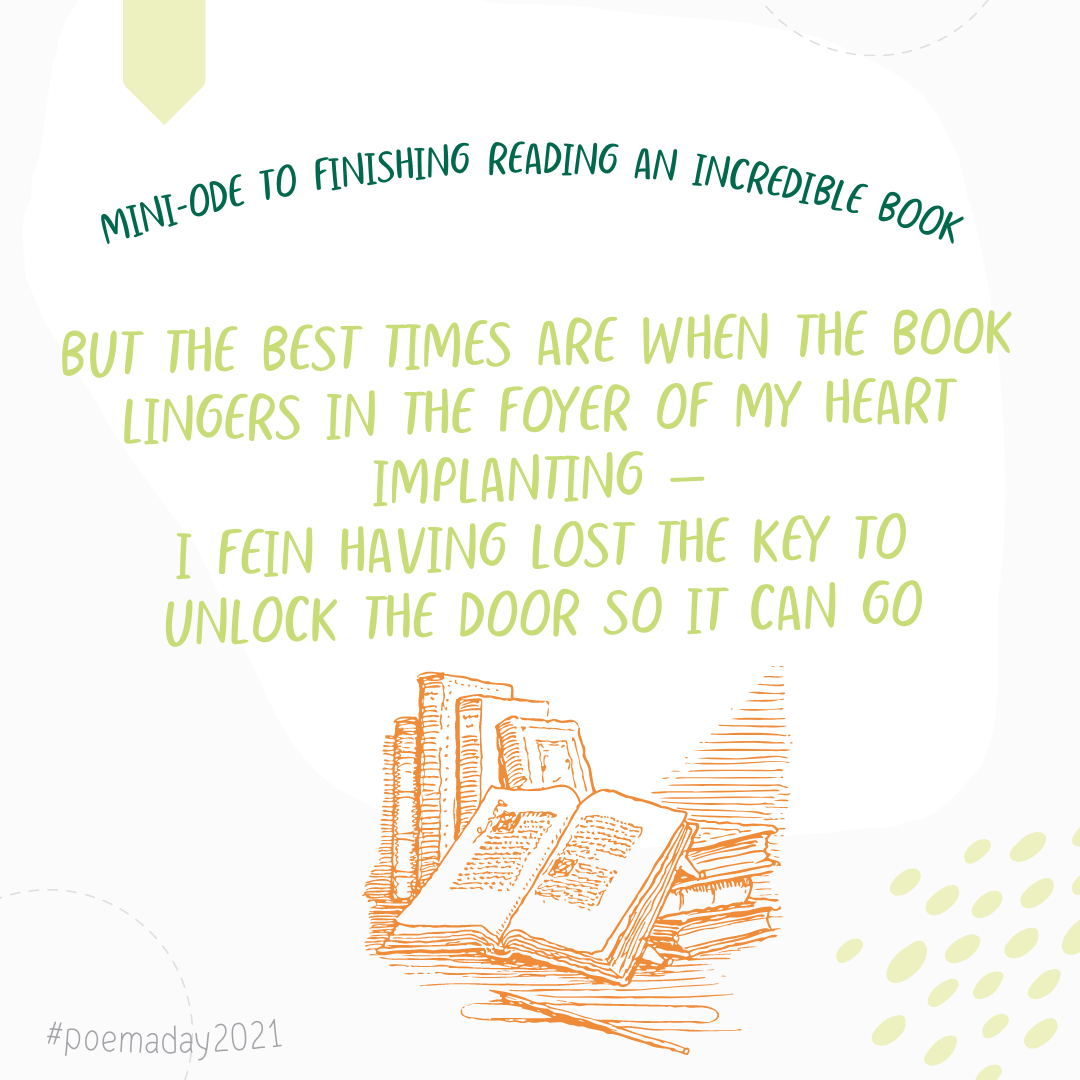 Poem 151 – Mini-Ode to Finishing Reading an Incredible Book – VANESSA ...