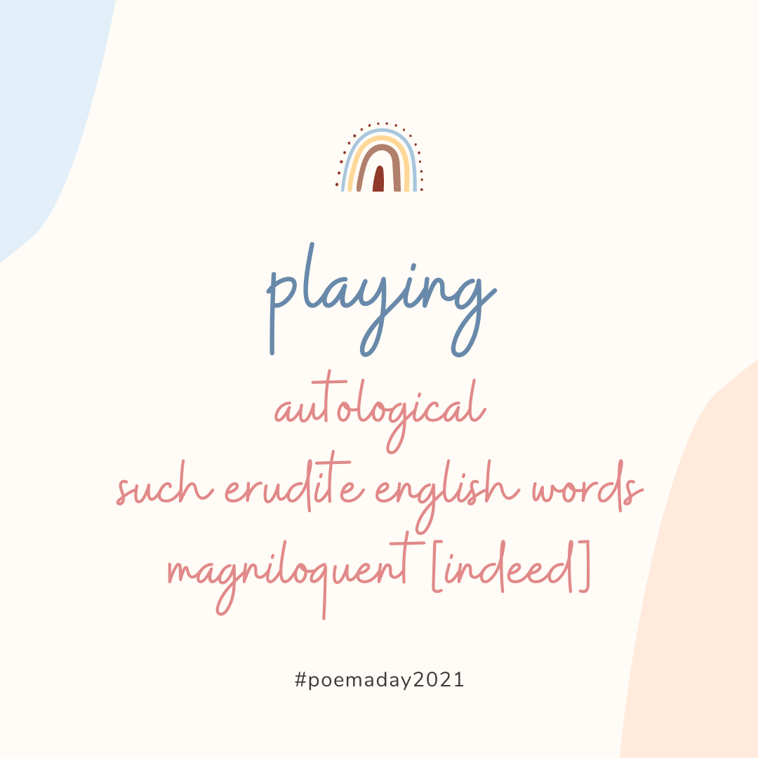 Poem 152 – Playing & Tomorrow – The Joy of Editing! – VANESSA SHIELDS