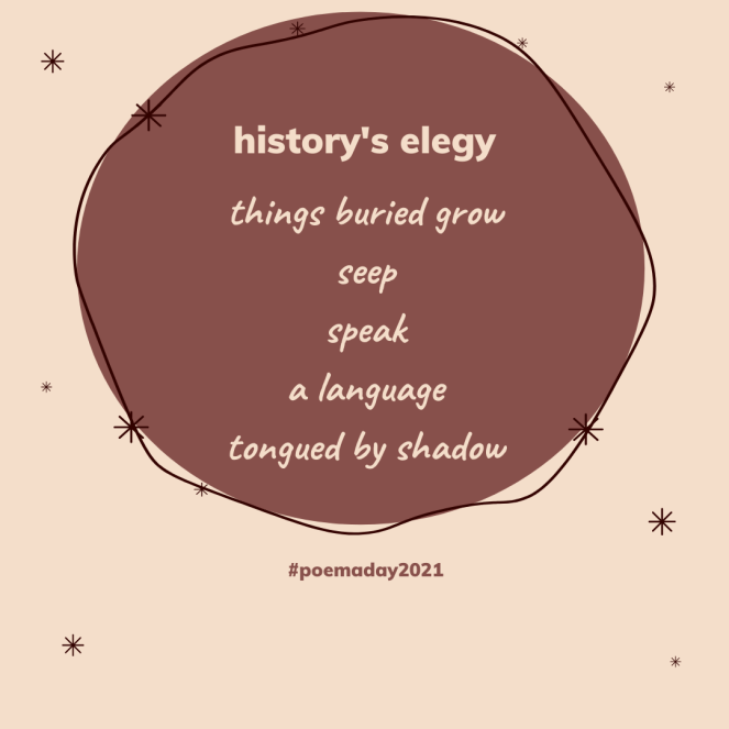 Poem 175 – History’s Elegy – VANESSA SHIELDS