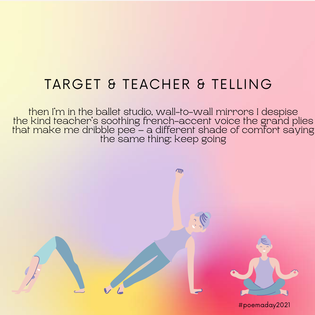 Poem 276 – Target & Teacher & Telling PLUS Gertrude’s October Offerings ...