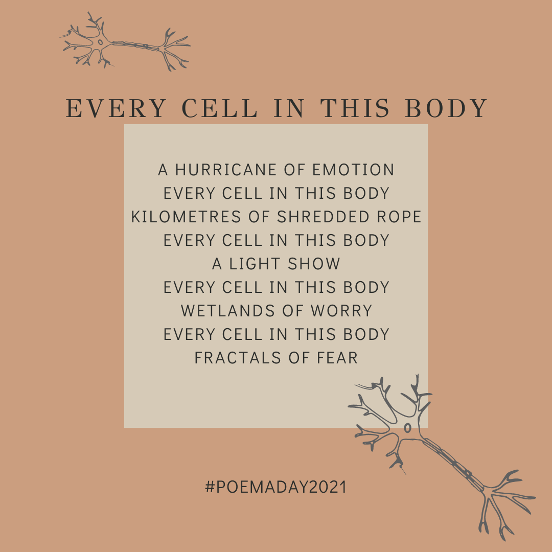 Poem 303 – Every Cell in this Body – VANESSA SHIELDS