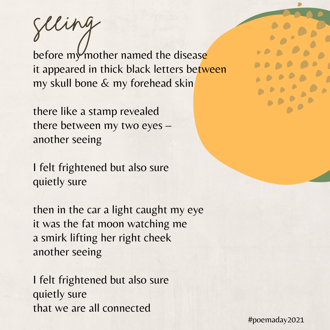 Poem 325 – seeing – VANESSA SHIELDS