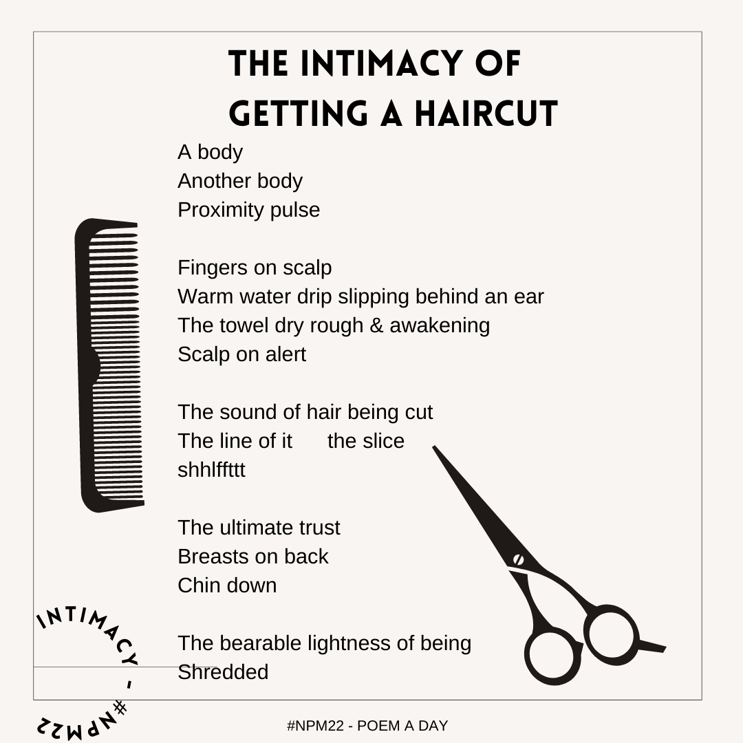 #NPM22 – The Intimacy of a Haircut & The Intimacy of Wisdom – VANESSA ...